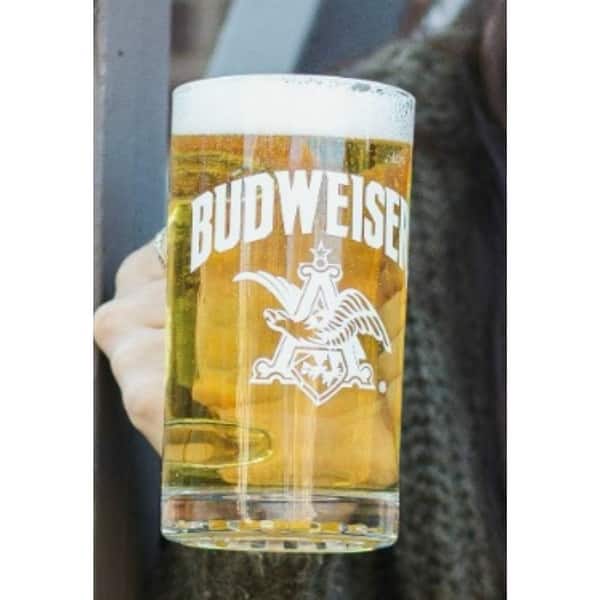 Budweiser Vintage Glass Stein - Clear - Bed Bath & Beyond - 37155446