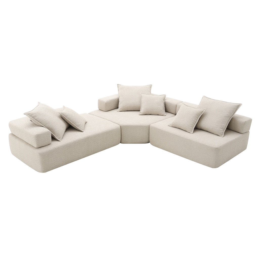 square arm corner sofa