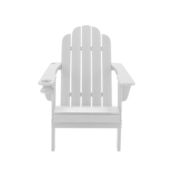 Casainc Traditional Curveback Plastic Patio Adirondack Chair On Sale
