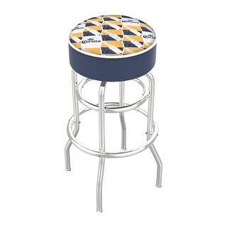 L7C1 Corona 30" Double-Ring Swivel Bar Stool with Chrome Finish - 18 ...