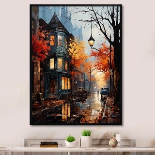 Designart "Harlem Renaissance Revival IV" Harlem Renaissance Framed ...