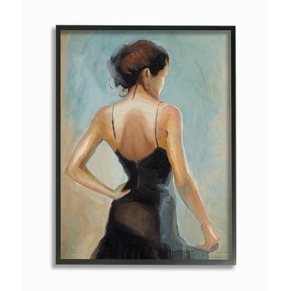 Stupell The Dancer Portrait Framed Giclee Texture Art - Bed Bath ...