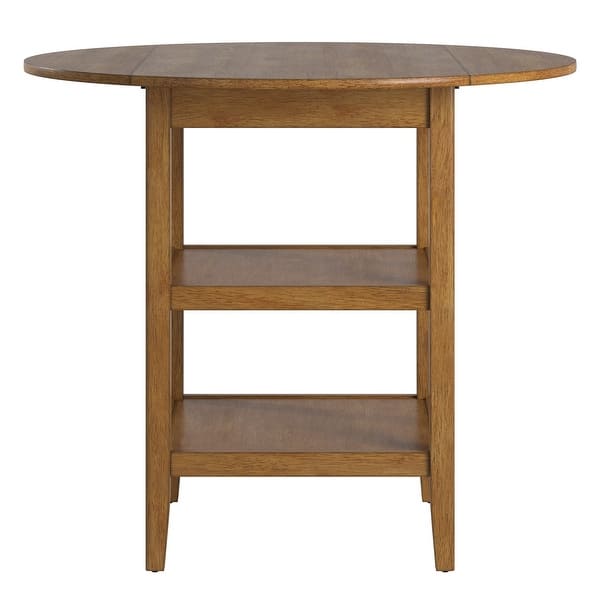 Eleanor Round Counter-height Drop-leaf Table by iNSPIRE Q Classic - On ...
