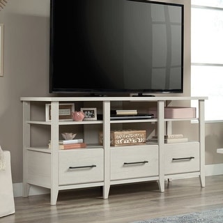 Wood TV Stand For TVs Upto 60" in Glacier Oak - 62 inches - Bed Bath ...