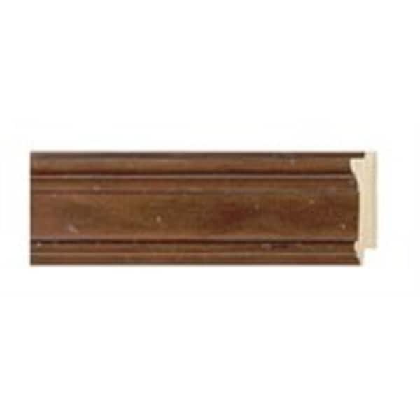 Picture Frame Moulding Wood 100Ft Bundle Rustic Walnut Finish 2 44928 ...