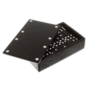 Novica Handmade Mexican Family Night Marble Domino Set - Bed Bath ...