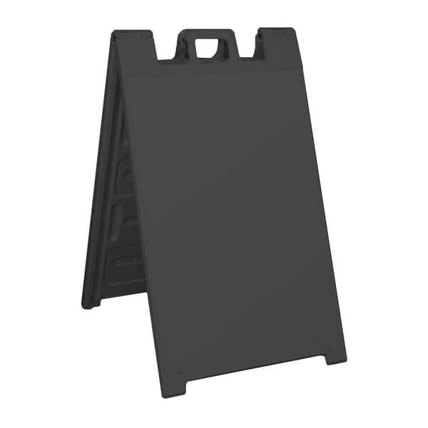 Plasticade Signicade Folding Portable A Frame Sidewalk Store Sign Stand ...