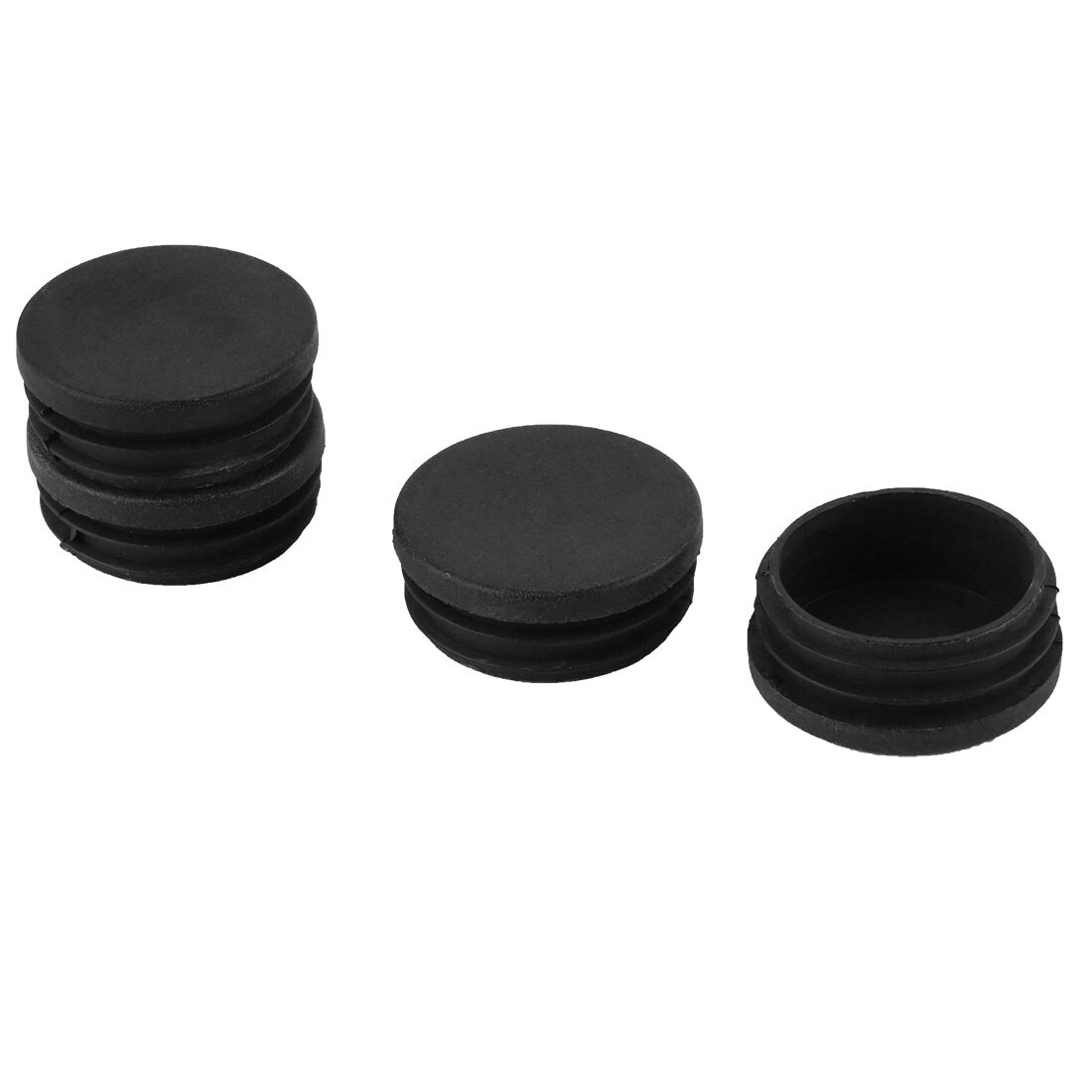 12 Pcs Plastic Blanking End Caps Round Tubing Pipe Inserts Bunk 35mm ...