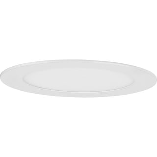 Everlume Collection 6 in. Satin White LED Low Profile Canless Recessed ...