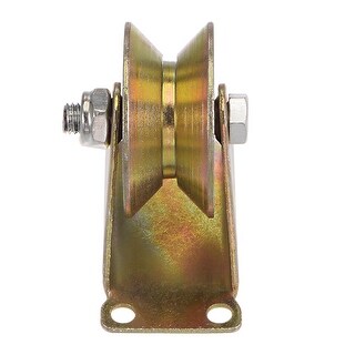 V Groove Caster 2.22" V-Shaped Sliding Gate Wheel for Inverted Track ...