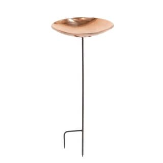 Achla Designs Stainless Steel Birdbath Bowl With Stake, 16 Inch ...