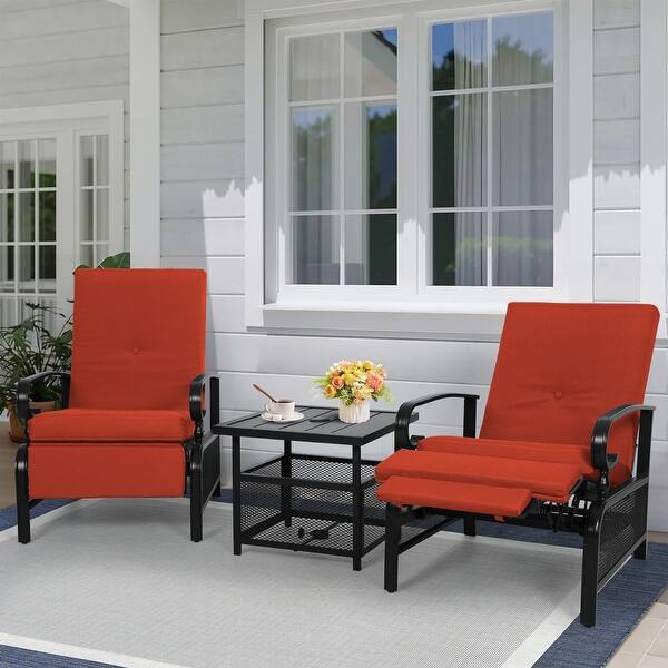 reclining lounge set