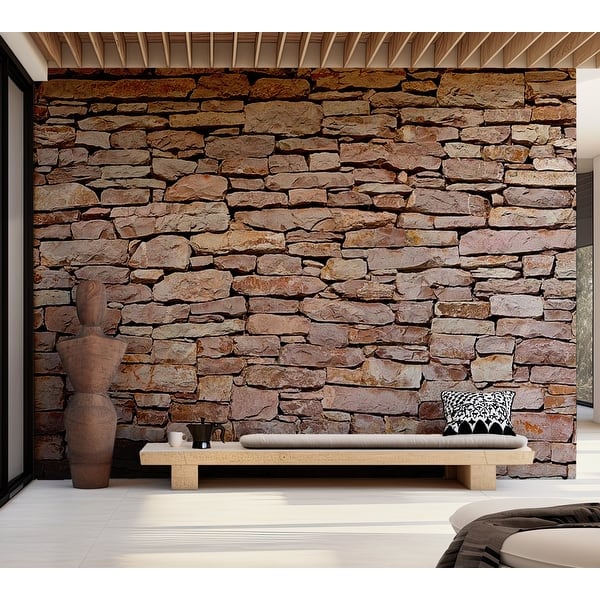 natural stone pattern wall