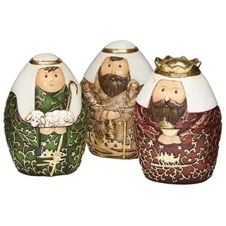 Set of 9 Nesting Nativity Christmas Tabletop Figurines 5.5" - Bed Bath ...
