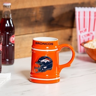 Denver Broncos 24 oz Ceramic Stein Mug - Bed Bath & Beyond - 41213881
