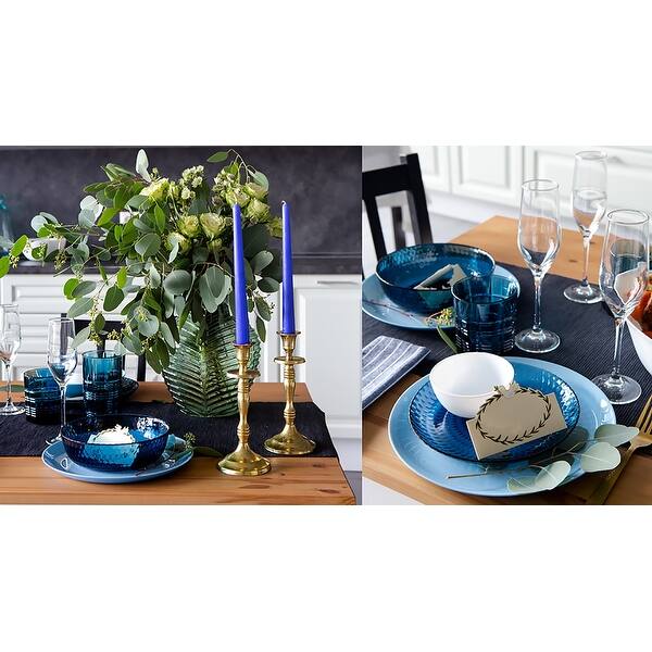 Luminarc Idylle London Topaz 18 Pc. Dinnerware Set for 6 - Bed Bath & Beyond - 33829253