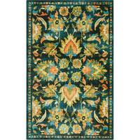Mohawk Home Pallava Floral Ornamental Area Rug - On Sale - Bed Bath ...