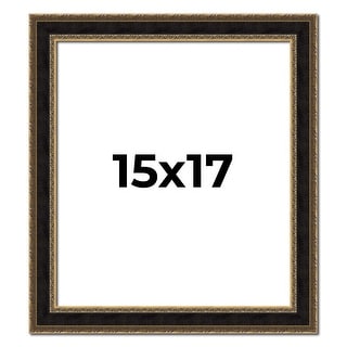 15x17 Frame Gold Antique Vintage Sold Wood Picture Frame | 1.75 Inch ...