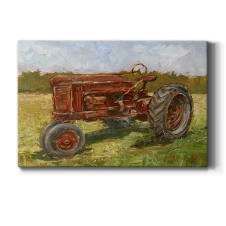 Rustic Tractors II Premium Gallery Wrapped Canvas - Ready to Hang - Bed ...