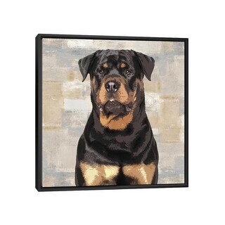 iCanvas "Rottweiler" by Keri Rodgers Framed Canvas Print - Bed Bath ...