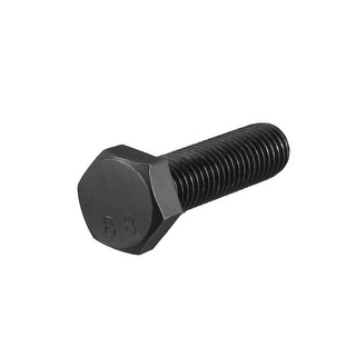 M12x40mm Hex Head Screw Bolts Fastener Grade 8.8 Carbon Steel 10pcs ...