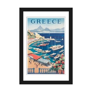 iCanvas "Greece, Athens Bay" by Unknown Artist - Bed Bath & Beyond ...