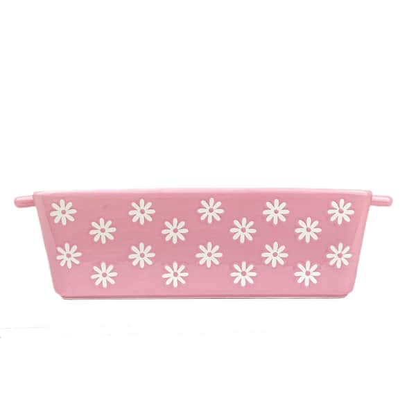 10 Strawberry Street Daisy Loaf Pan, Pink - Bed Bath & Beyond - 42627876