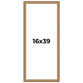 16x39 Frame Red Solid Wood Picture Frame - Bed Bath & Beyond - 39765750