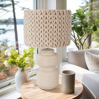 Sagebrook Home 23" Ceramic Table Lamp, Perfect for Sophisticated Decor ...