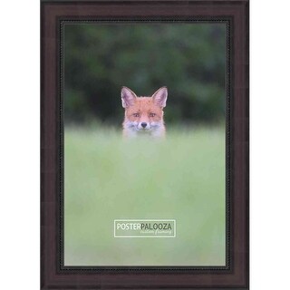 3x4 Traditional Mahogany Complete Wood Picture Frame with UV Acrylic ...