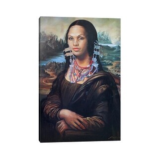 iCanvas "Lisa Mona" by D. "Rusty" Rust Canvas Print - Bed Bath & Beyond ...