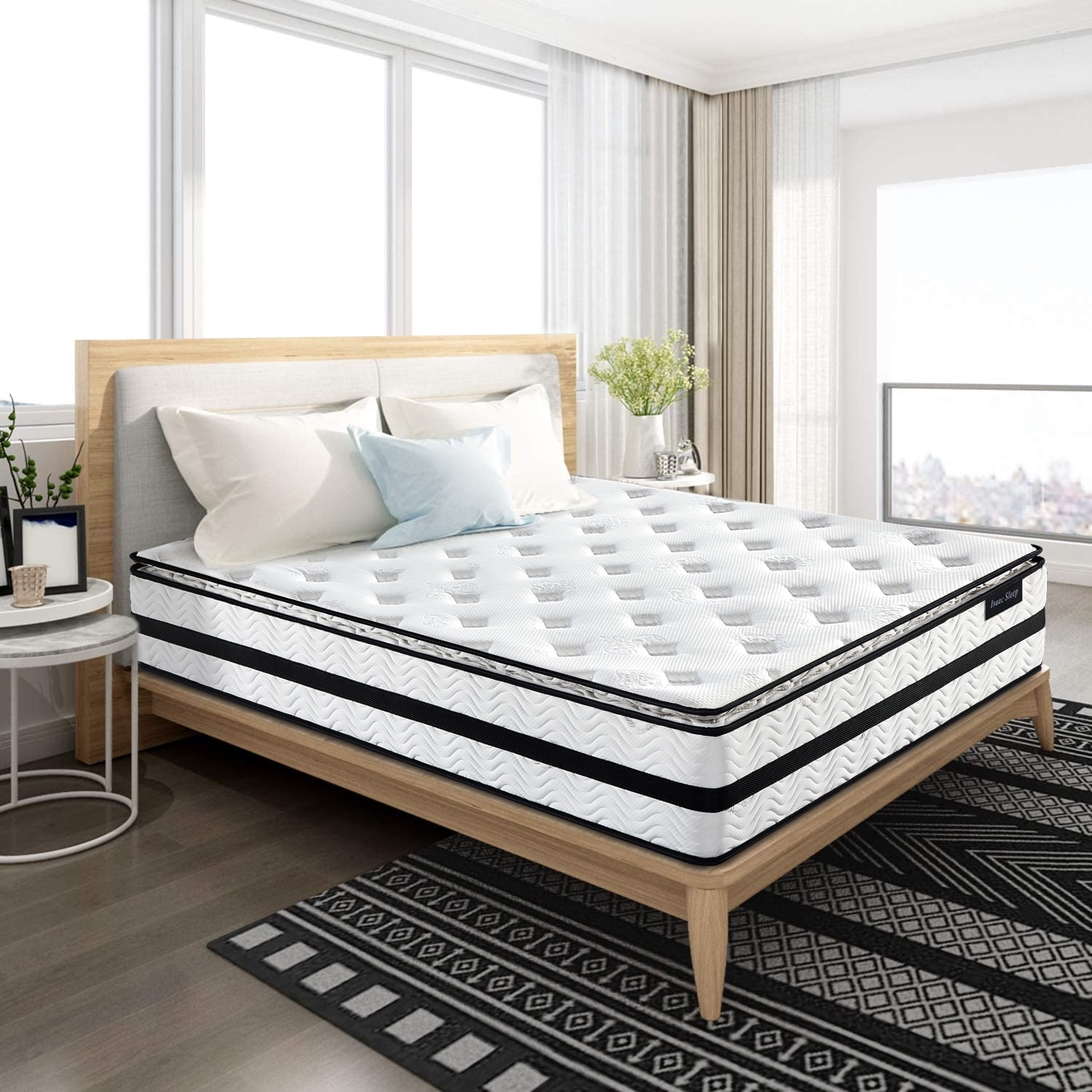 Hybrid pillow top queen mattress store