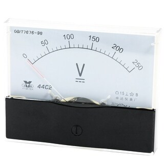 Measurement Tool Analog Panel Voltmeter DC 0 - 250V Measuring Range ...