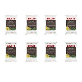Michigan Peat Baccto Topsoil with Reed Sedge, Peat and Sand, 50lbs (8 ...