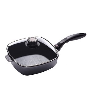 HD Induction Square Sauté Pan with Lid - 8" x 8" (20 cm x 20 cm), 2.1 ...