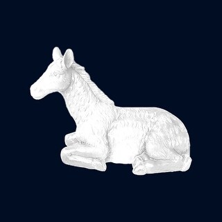 White Life Size Donkey - Bed Bath & Beyond - 39168754