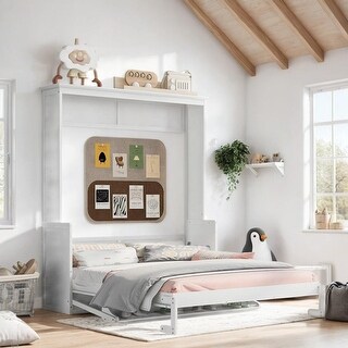 double bed wall mounted