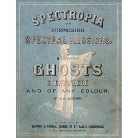 Surprising Spectral Illusions by J. H Brown Advertising Art Print - Bed ...
