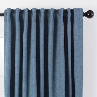 Rail Stripe Room Darkening 100% Cotton Window Panel - Bed Bath & Beyond ...