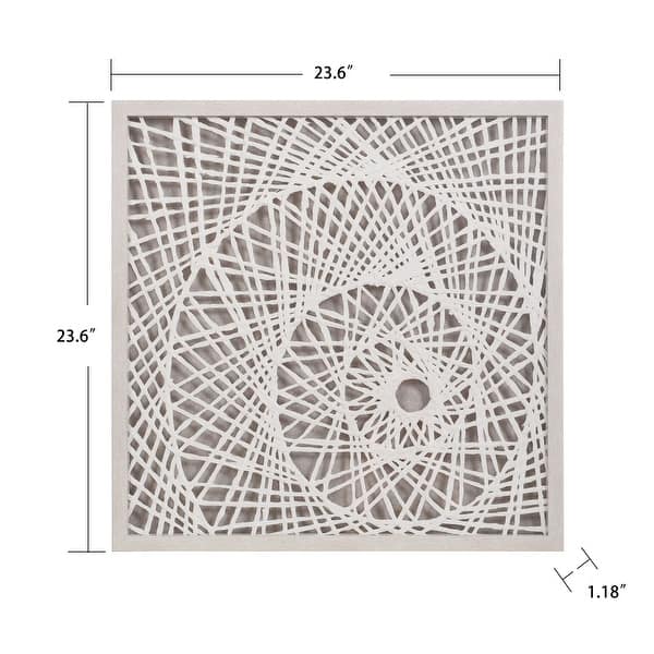 Natural - Abstract Illusion Rice Paper Shadow Box Wall Art - Bed Bath ...