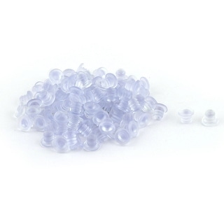 Home Silicon Furniture Table Anticollision Tube Inserts Clear 5mm Dia ...