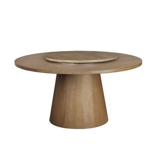 Eberlein Dark Cocoa Round Lazy Susan - Bed Bath & Beyond - 32837337