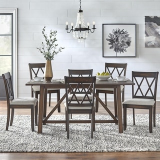 Simple Living Homestead 7-piece Dining Set - Bed Bath & Beyond - 35378190