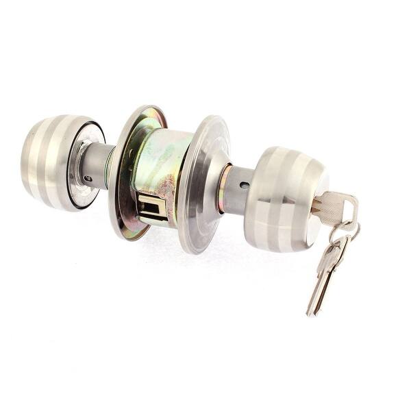 Bedroom Bathroom Door Security Entry Round Lever Knob Handle Lock ...