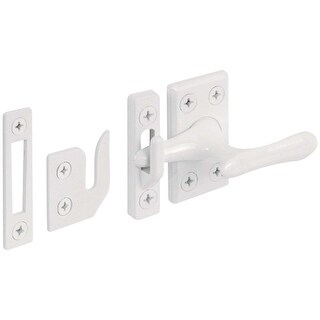 Prime-Line White Casement Window Lock With Keepers - 1 Each - Bed Bath ...