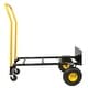 Hand Truck Dual Purpose 2 Wheel Dolly Cart and 4 Wheel Push Cart with ...