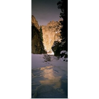 "Mountains in a landscape, Hellgate Gulch, Montana" Poster Print ...