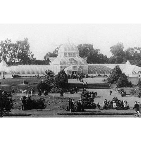 Golden Gate Park's Conservatory of Flowers Black and White Gallery ...