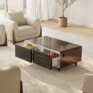 EUREKA ERGONOMIC Smart Coffee Table with fridge and wireless charging. - Bed Bath & Beyond ...