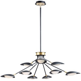 Maxim Scan 9 Light 43" Wide LED Chandelier - Bed Bath & Beyond - 39019514